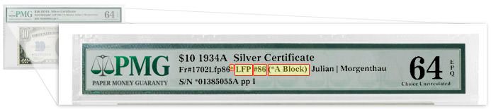 Paper Money Guaranty | Small Sized Notes | PMG